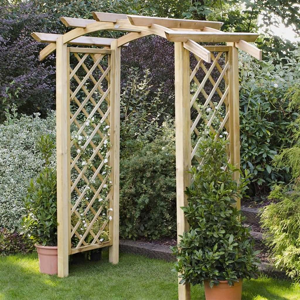 Forest Garden Hidcote Diamond Lattice High Quality Trellis - 180cm x ...