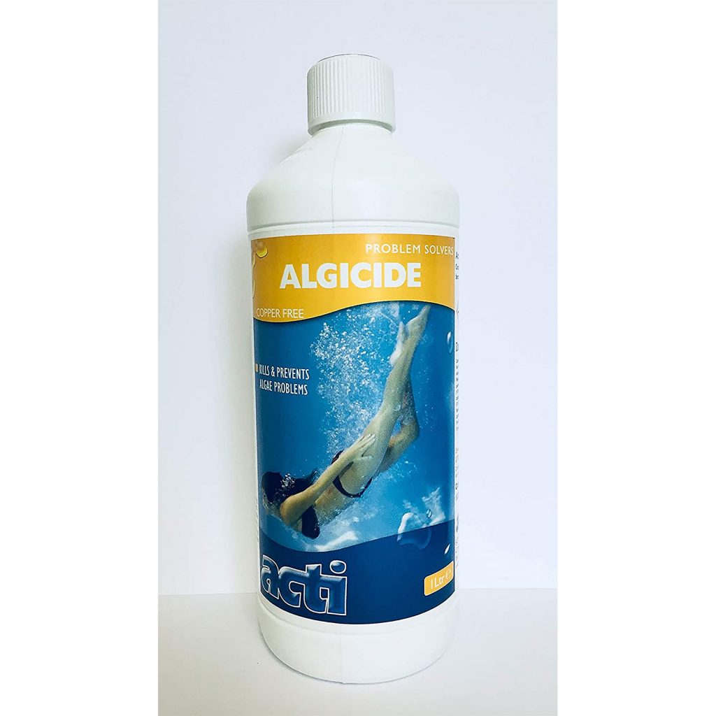 Acti Spa 1 Litre Algaecide Copper Free – Non Staining Hot Tub Spa ...