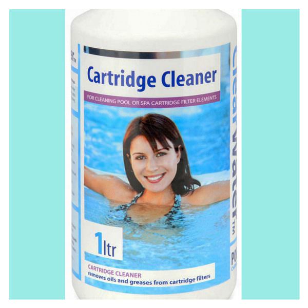 Clearwater 1 Litre Filter Cartridge Cleaner For Pools, Spas & Hot Tubs ...