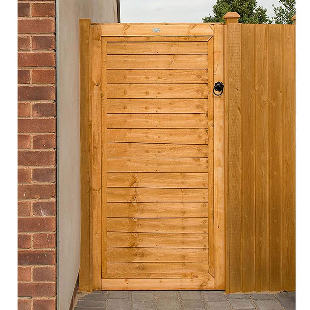 Traditional Overlap Dip Treated Lap Gate 6ft (1.82m High) – Pure Garden ...