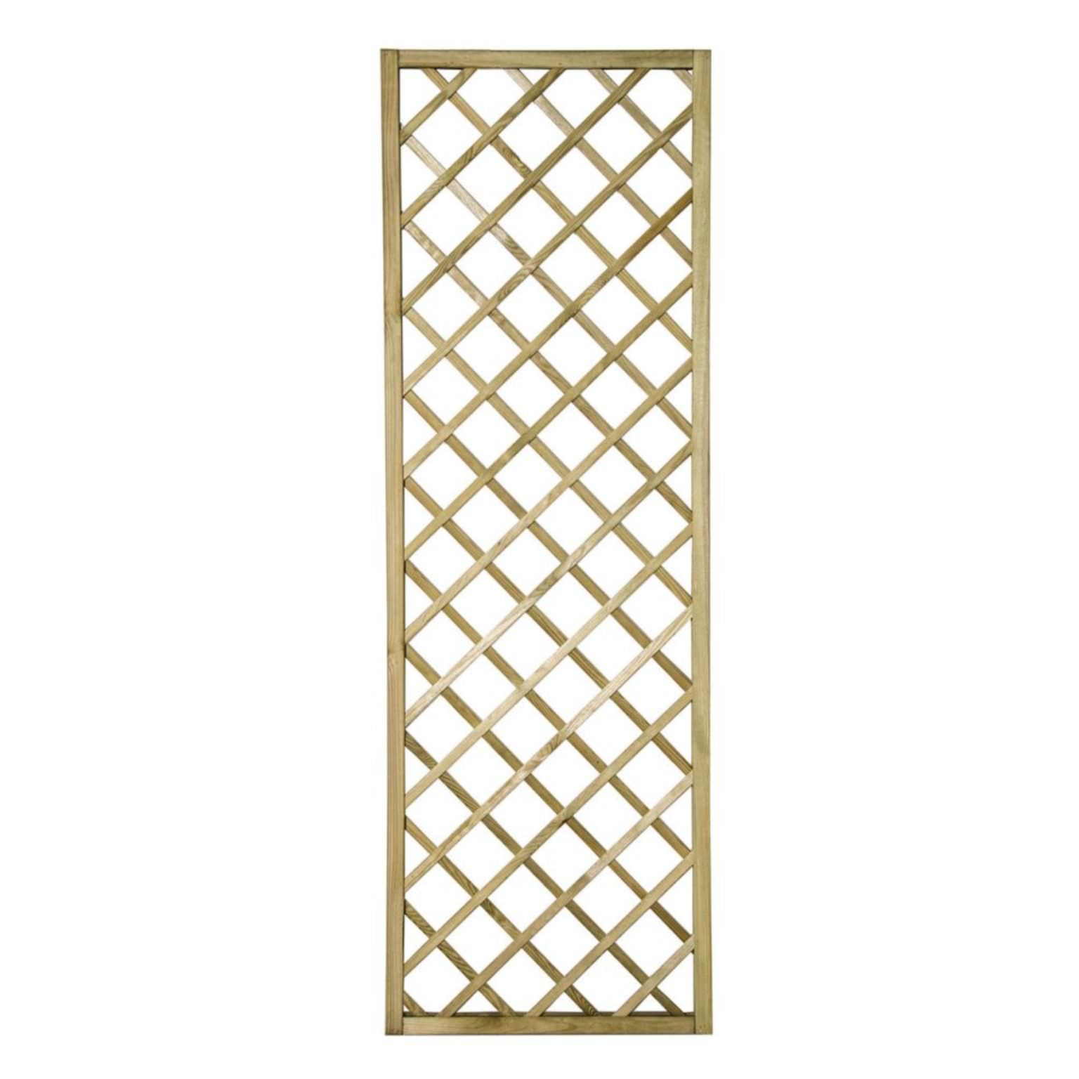 Forest Garden Hidcote Diamond Lattice High Quality Trellis – 180cm x ...