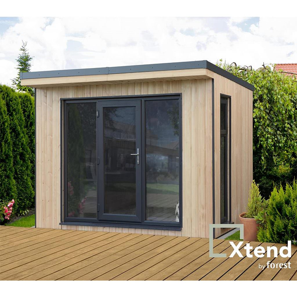 Forest Xtend 3.0M – Outdoor Wooden Garden Building Summerhouse Office ...
