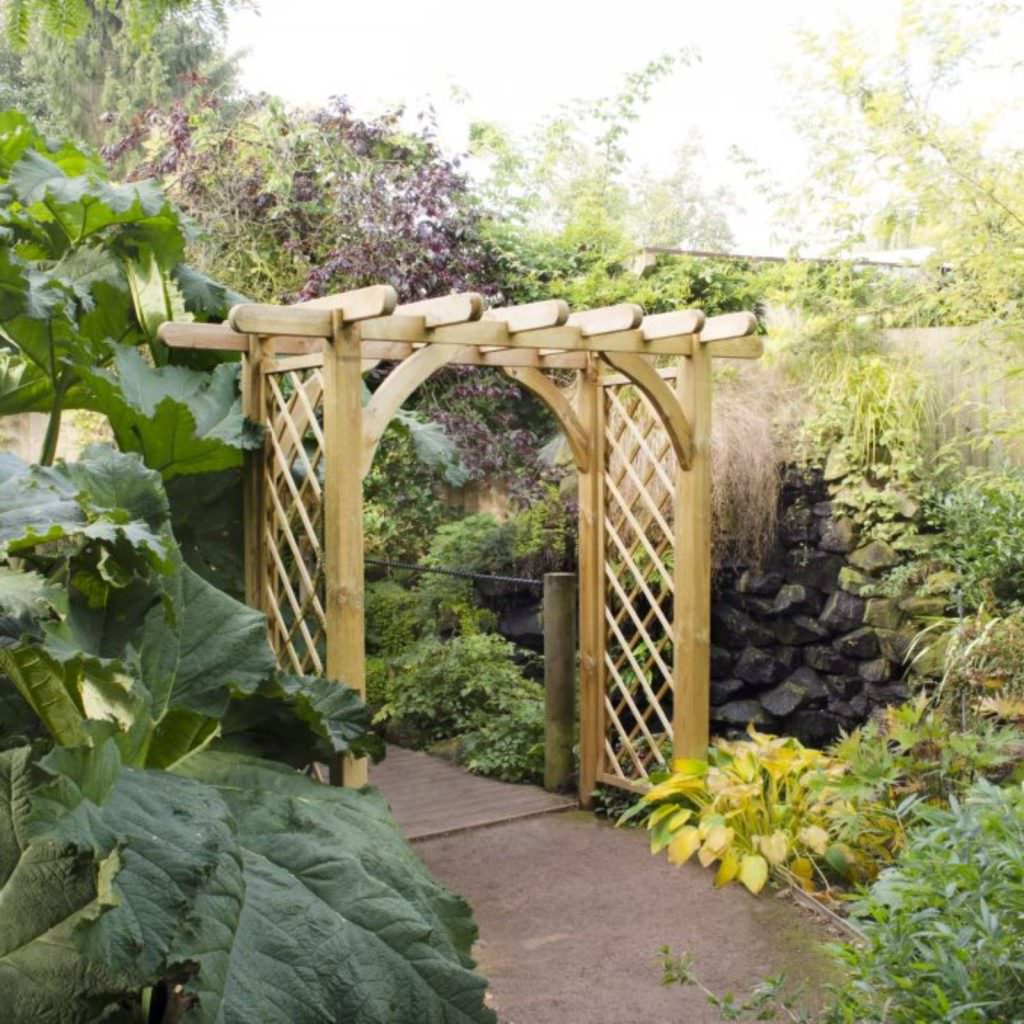 Large Ultima Pergola Arch Decorative Garden Structure 15 Year Guarantee ...