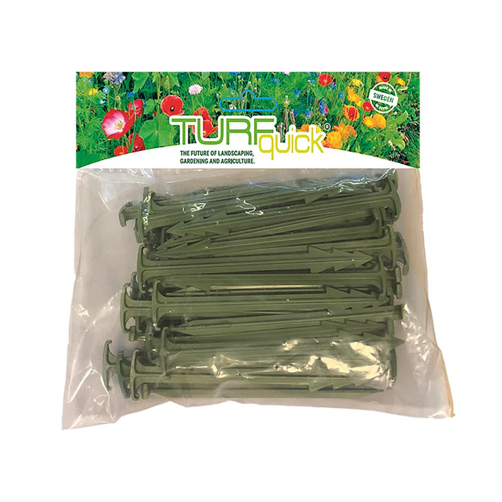 TURFquick Biodegradable Garden Stake Fixings 10 Pack - Pure Garden ...