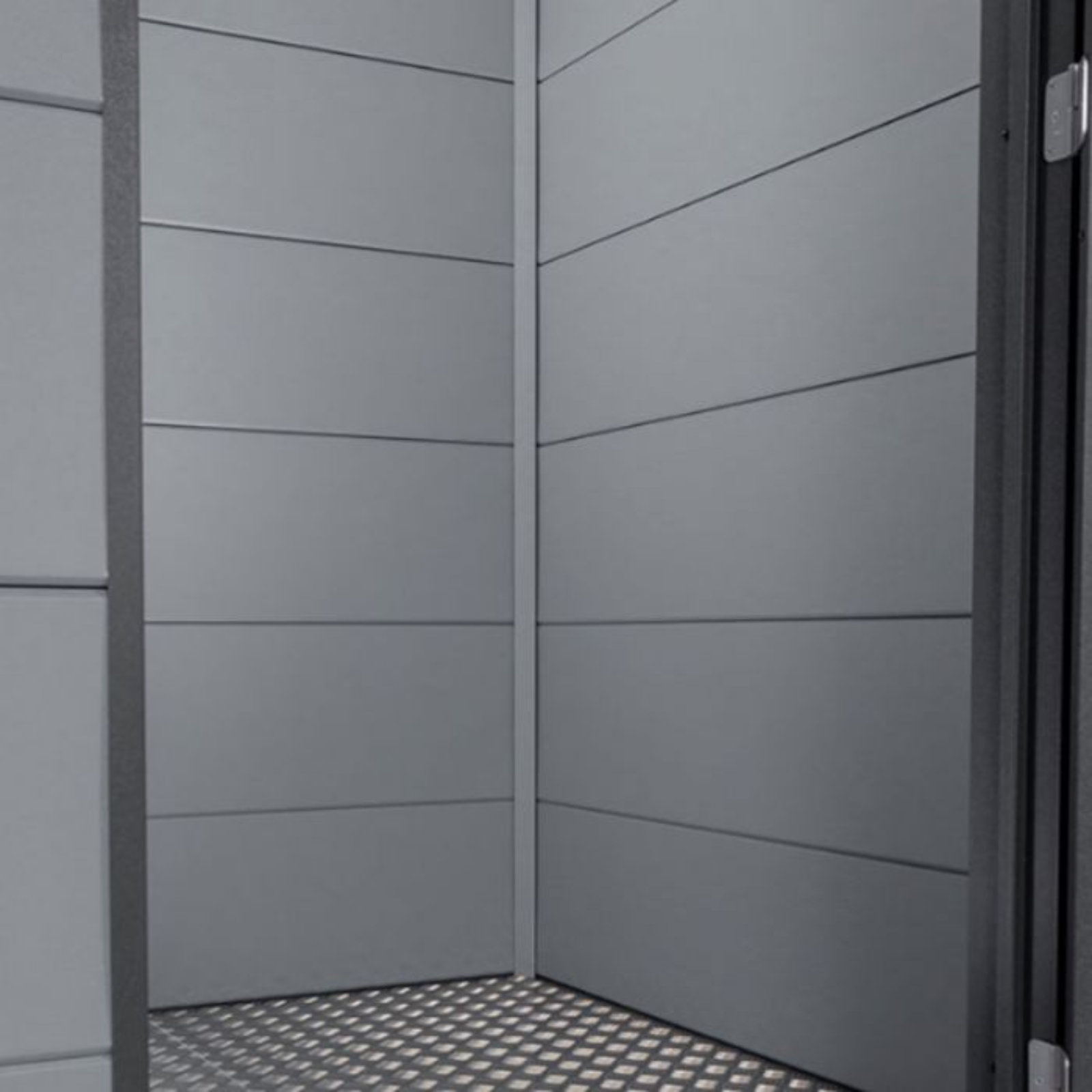 Telluria Luminato 17.5ft x 12ft High Quality Metal Outdoor Garden Room ...