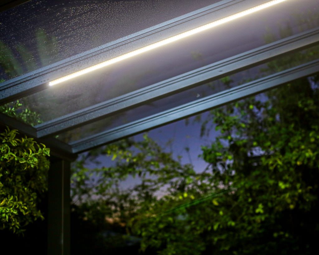 Palram-Canopia LED Lighting System (Diffuser Strip) – Pure Garden Buildings