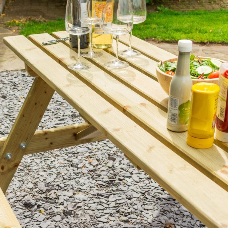Traditional Picnic Table 1.8m – Pure Garden Buildings